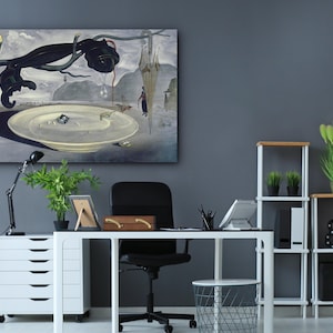 Salvador Dali (the Enigma of Hitler) Canvas Print, Salvador Dali Canvas ...