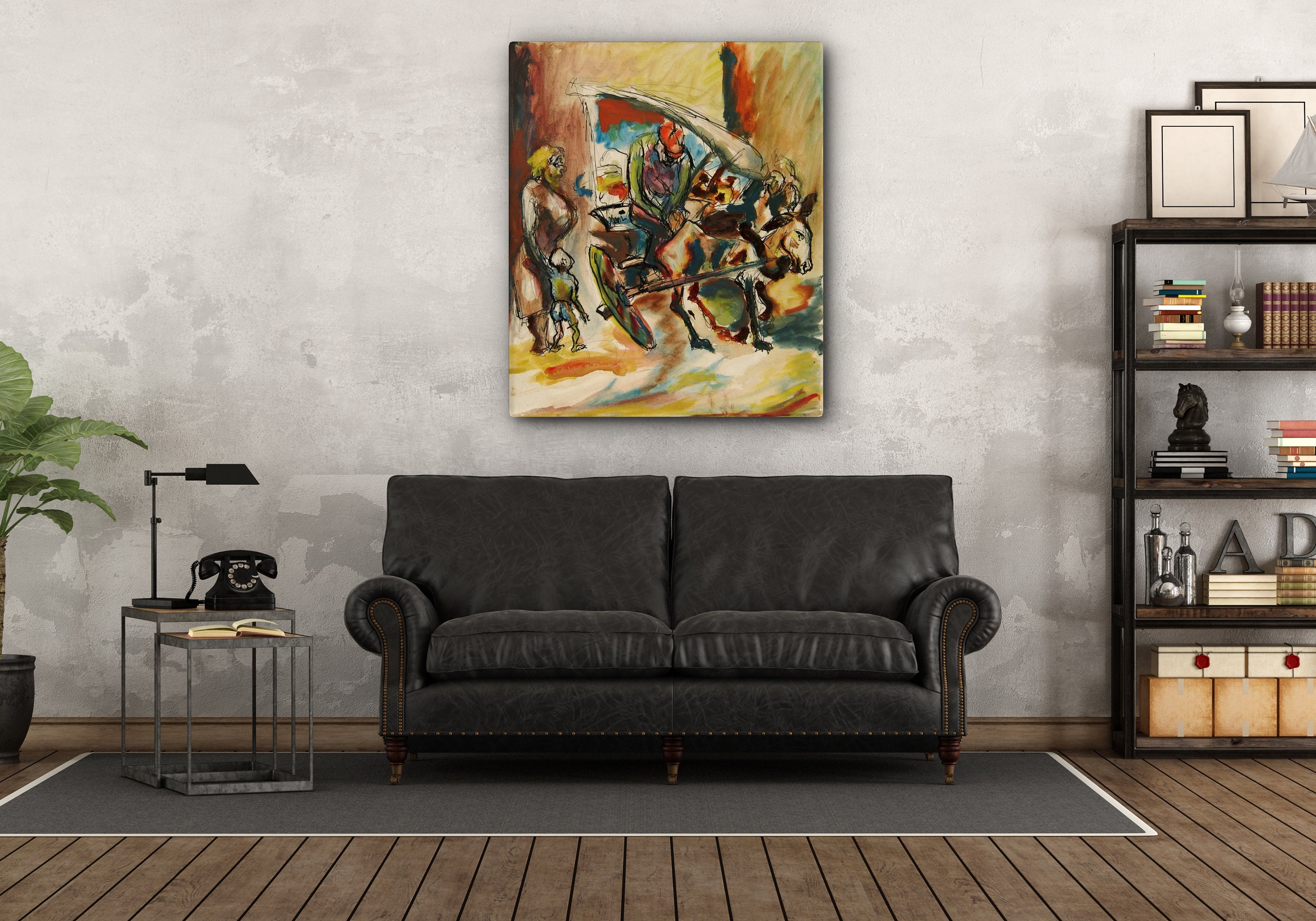 Jackson Pollock (peddler) Canvas Poster, Jackson Pollock Canvas ...
