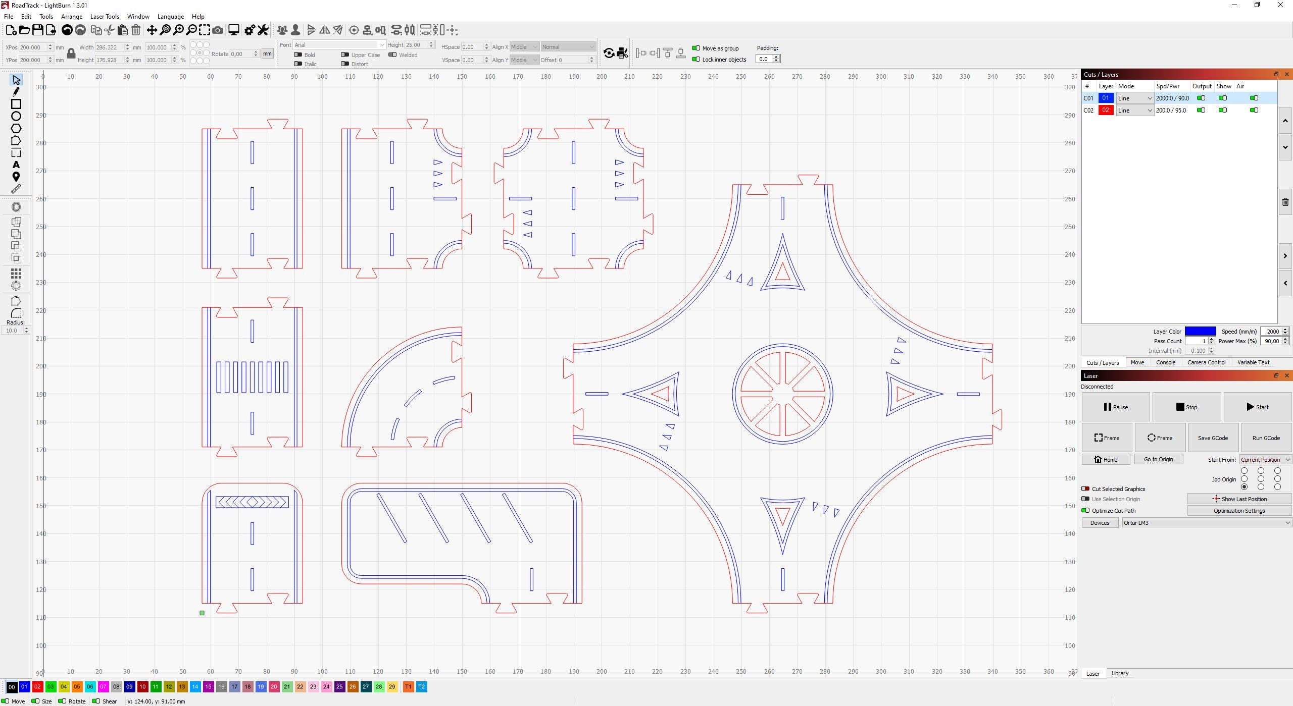 Road Elements - Track Puzzle - Laser Cut File Dxf - Etsy