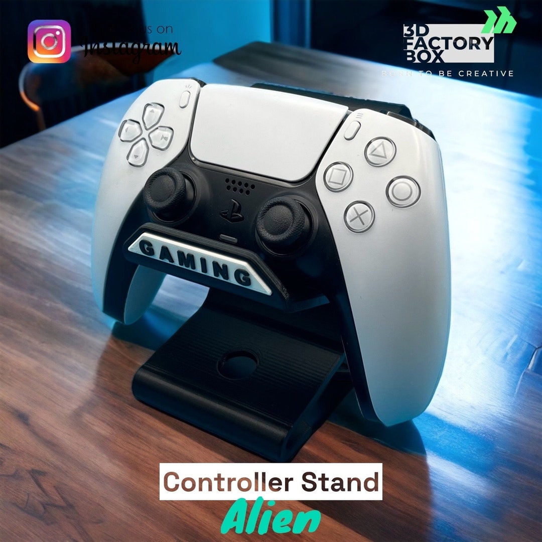 Alien Controller Stand Headphone Stand Controller Holder Gaming Room ...