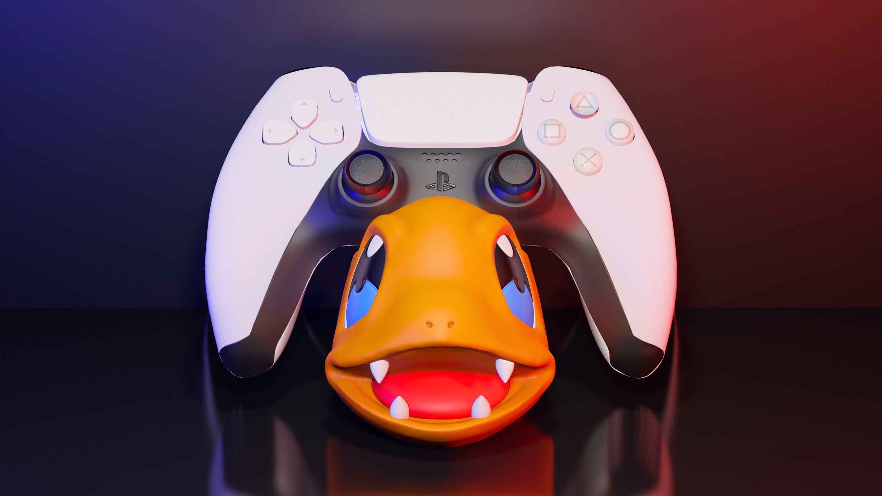 Pokémon Charmander Video Game Controller Holder, Universal Joystick ...