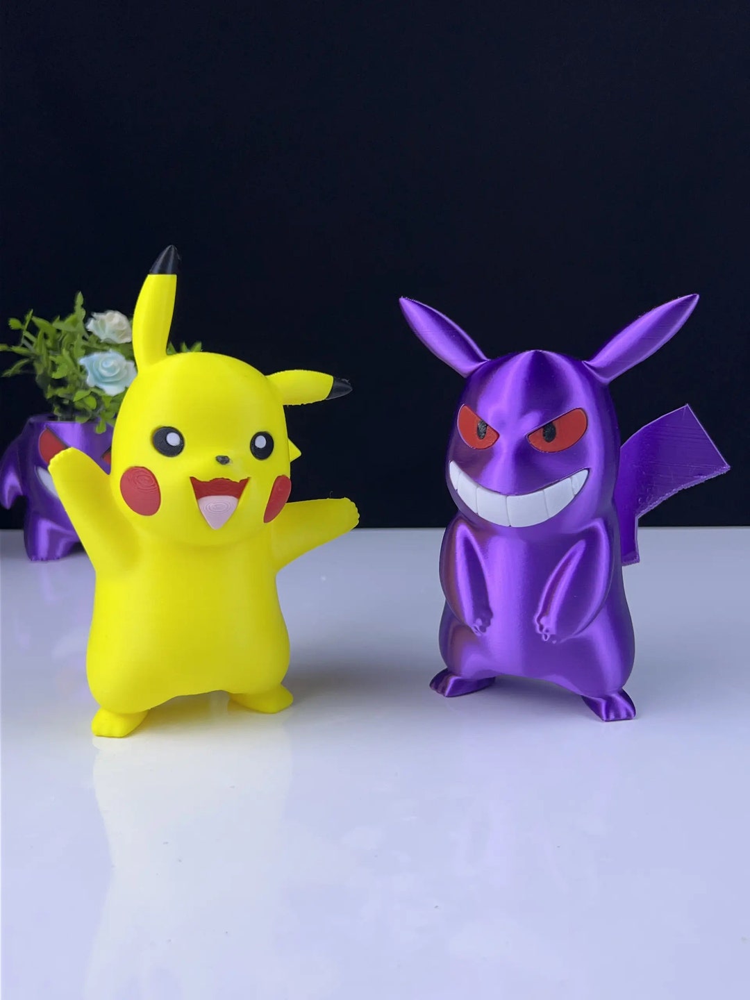 Gengachu Pikachu X Gengar Fusion - Etsy