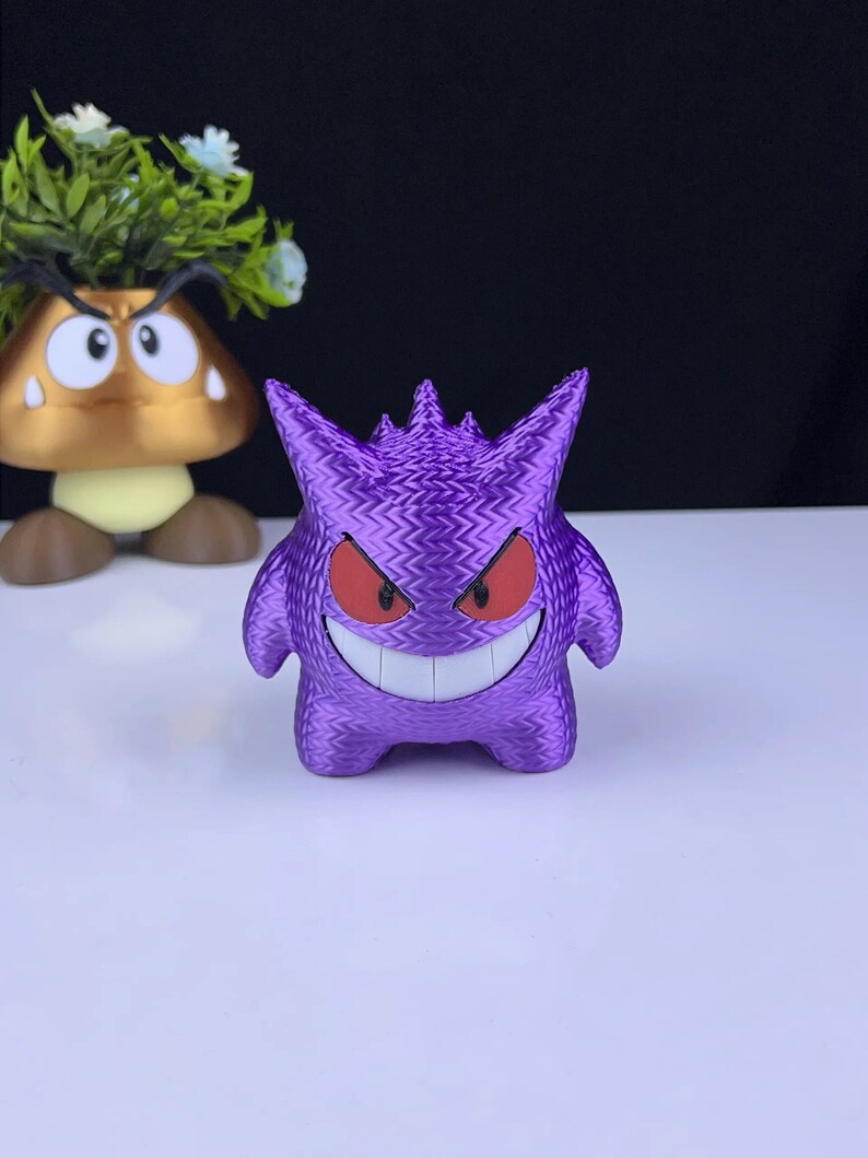 Gengar Amigurumi CROCHET PATTERN Figure - Etsy Australia