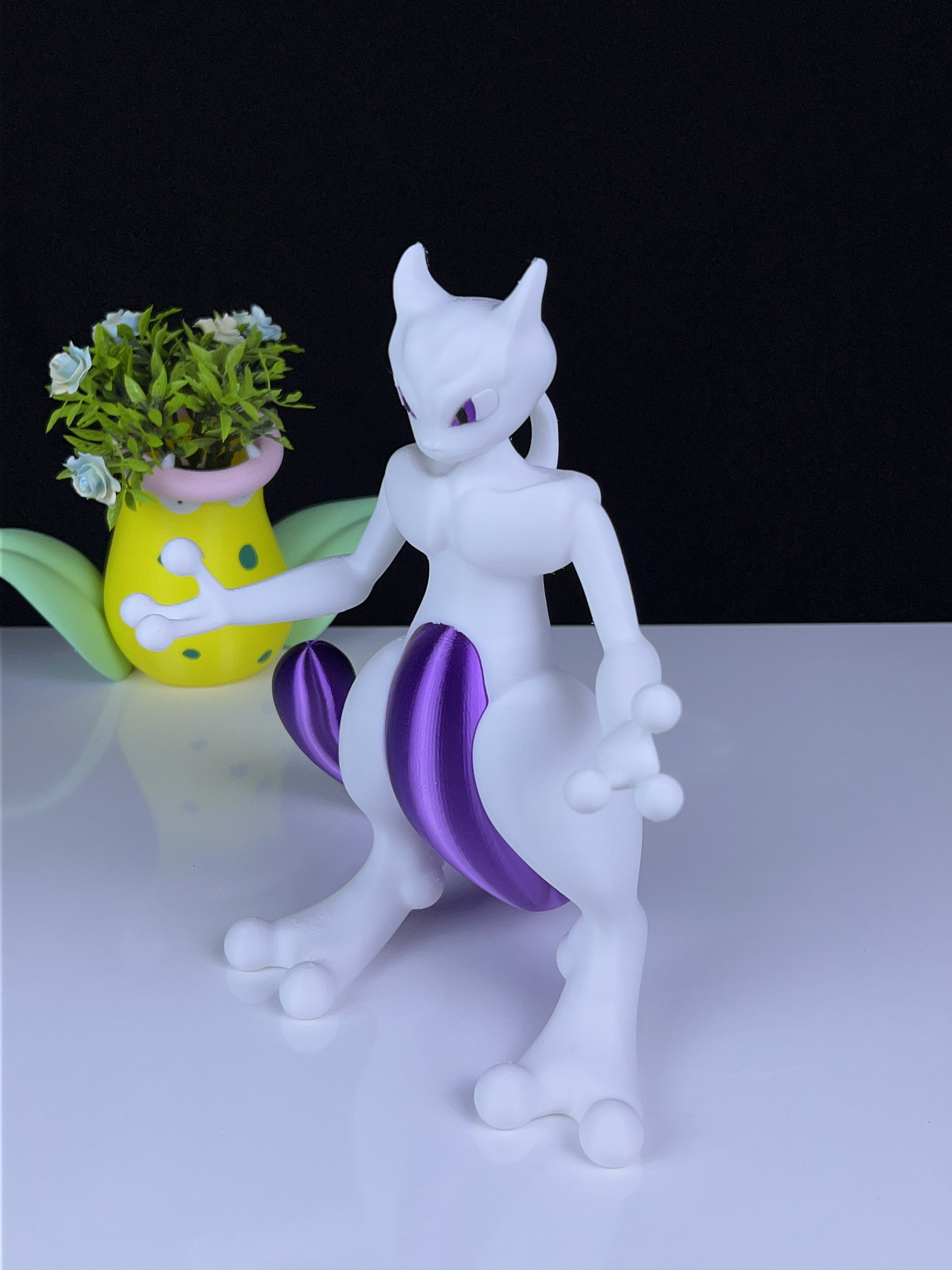 Mewtwo 3D Printed Pokemon Figure - Etsy