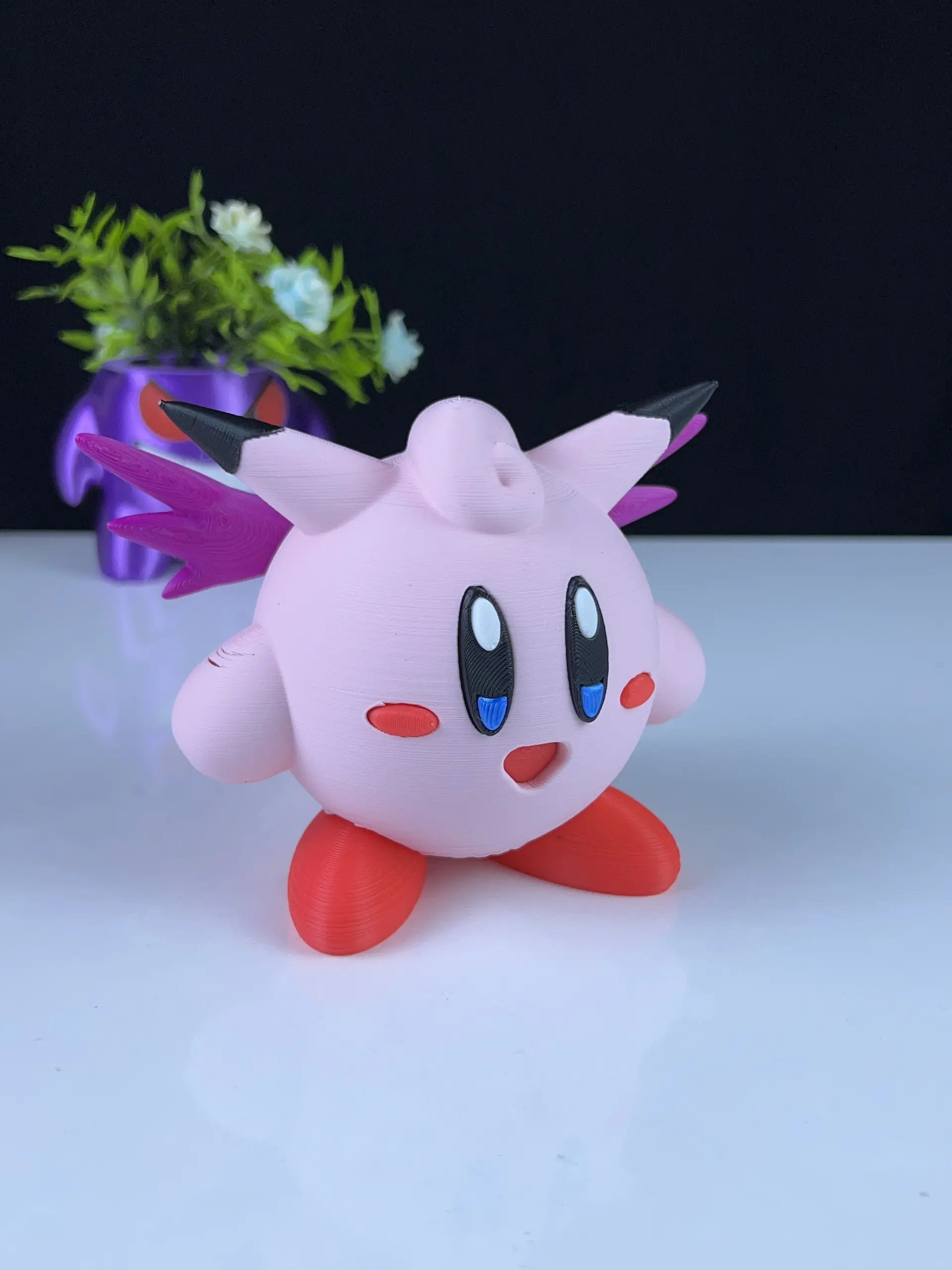 Kirby Clefable 3D Printed Figure - Etsy