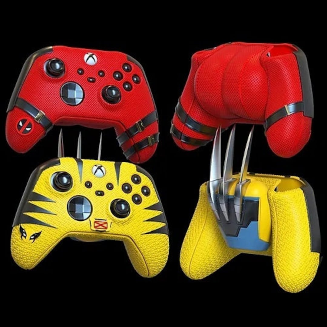 Deadpool Butt Cheeks Controller Skin wolverine Claw Xbox Controller ...