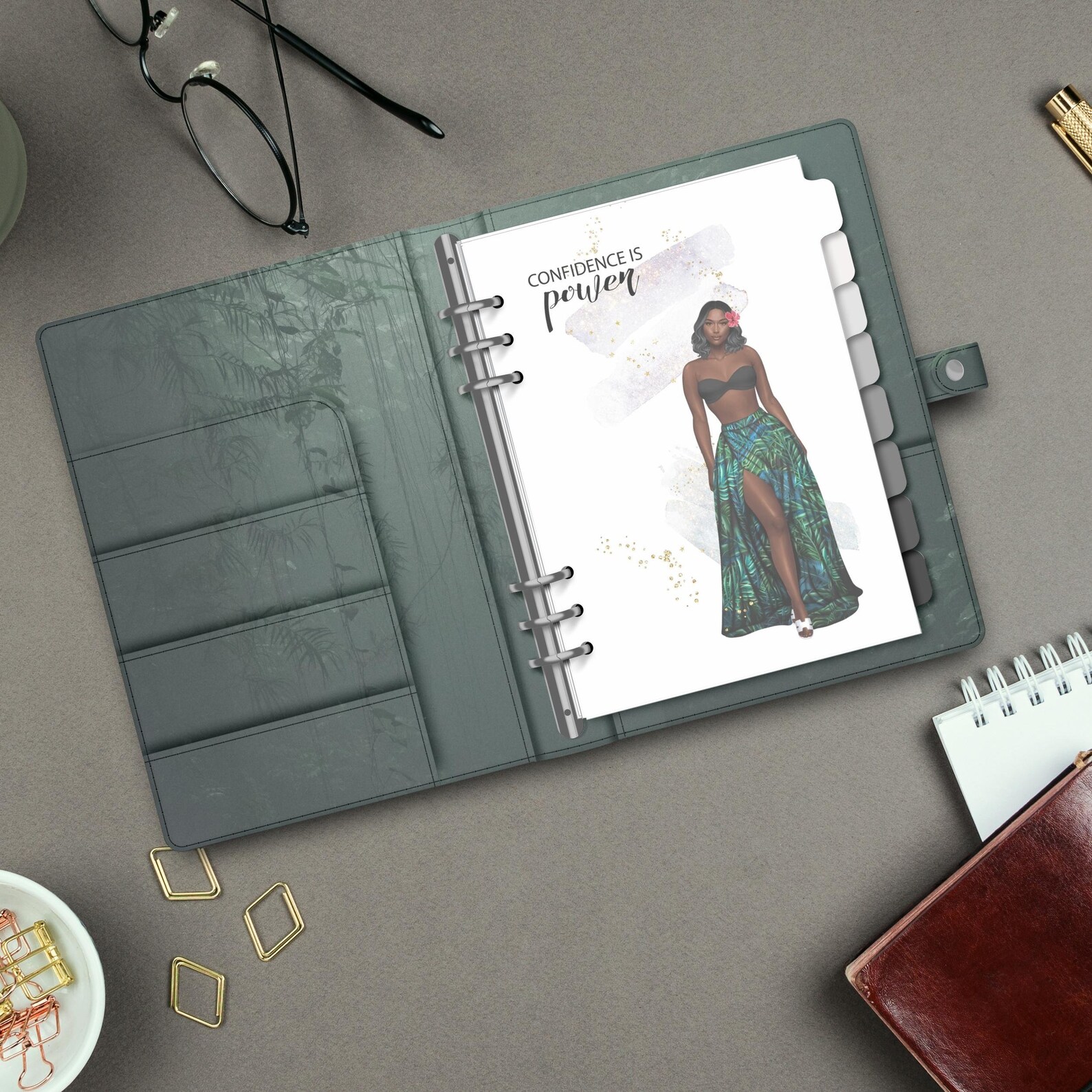 Planner Girl Collection: Printable Cover Dashboards for Your - Etsy