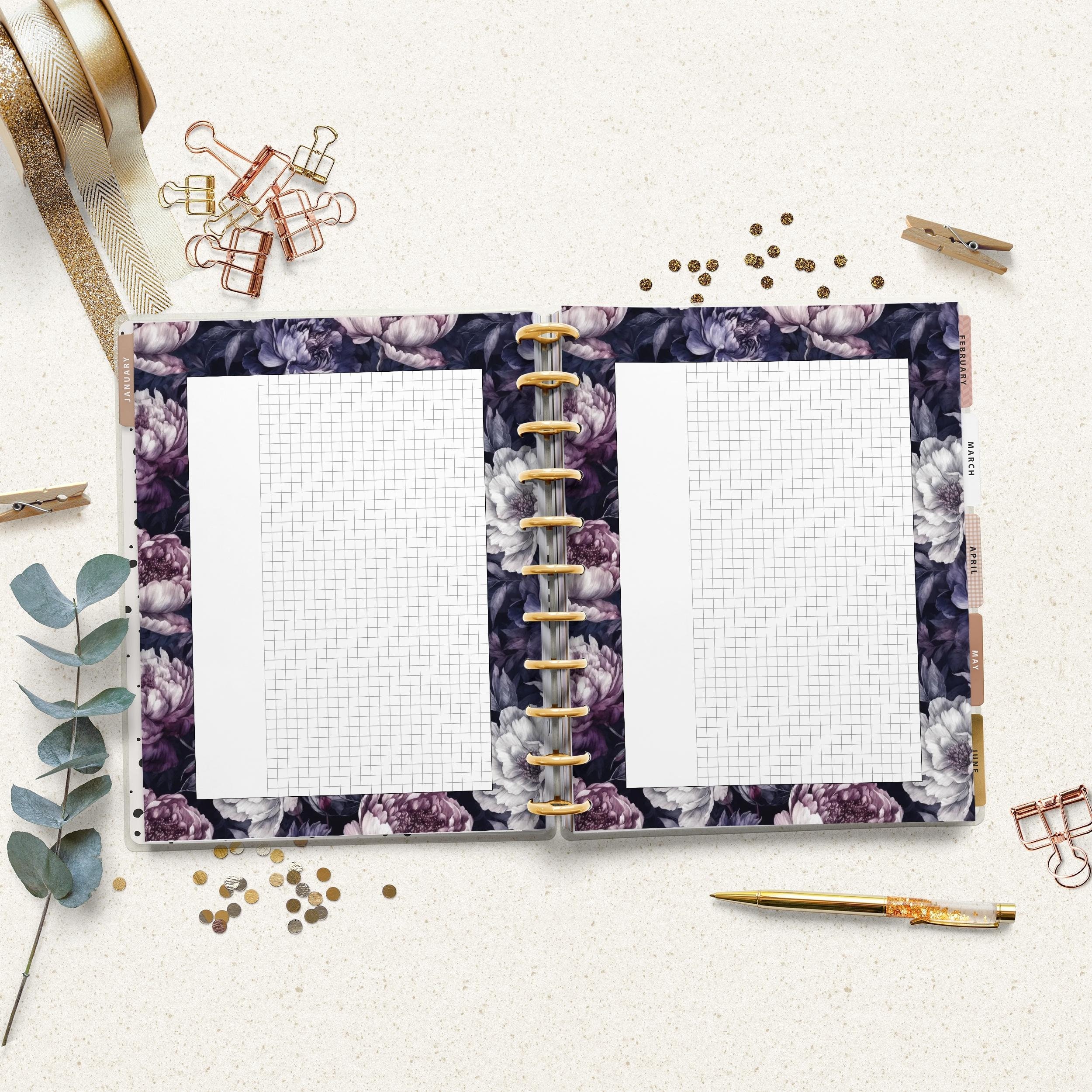 Graph Notes Lists: Take Your Note-taking Printable Graph Paper Design ...