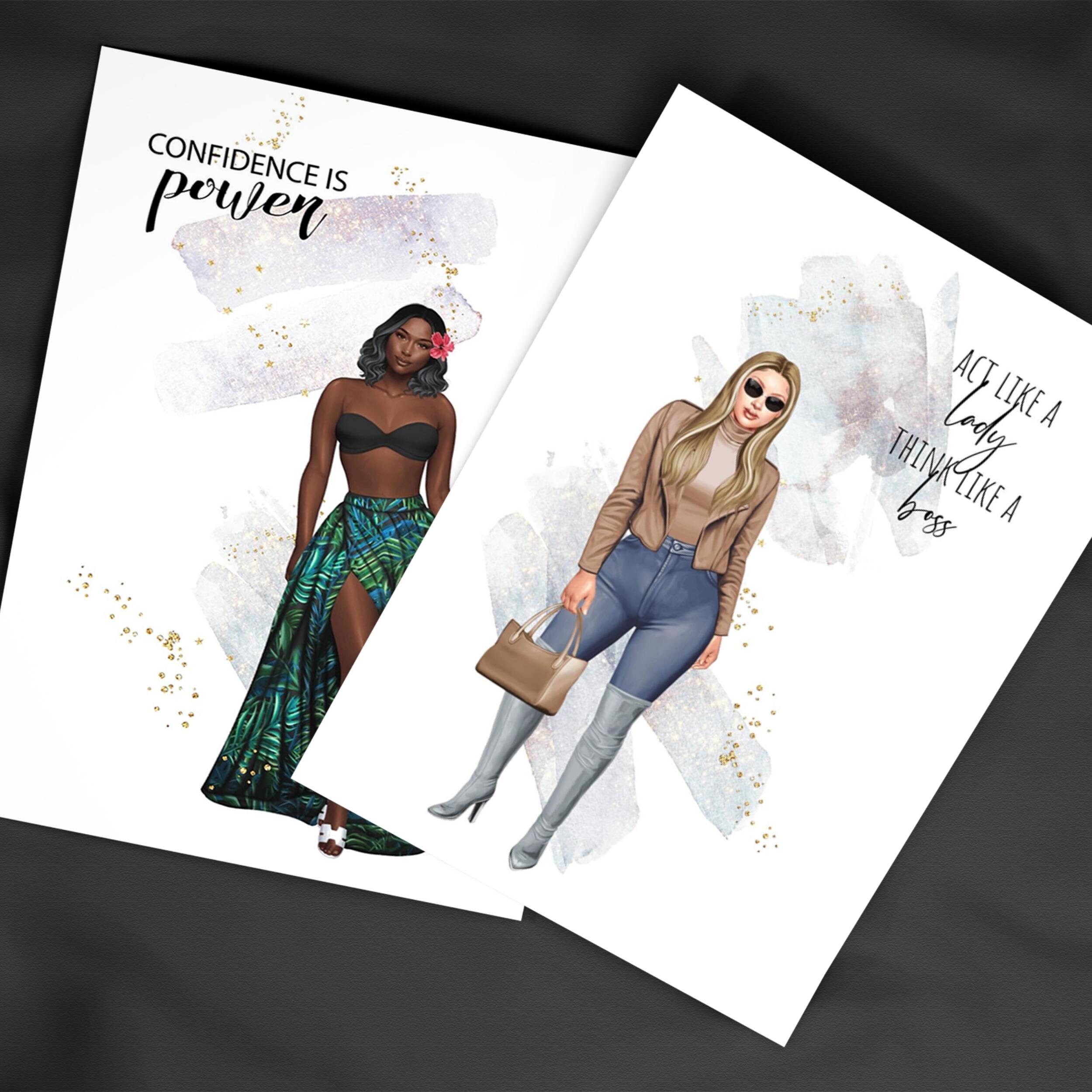 Planner Girl Collection: Printable Cover Dashboards for Your - Etsy