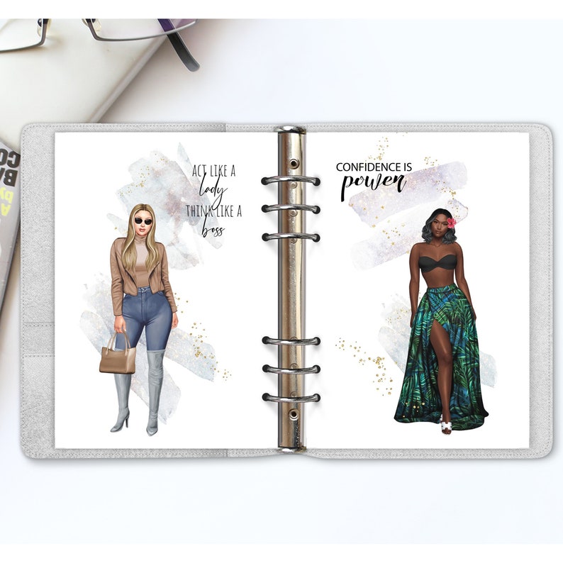 Planner Girl Collection: Printable Dashboard Set Printable Planner ...