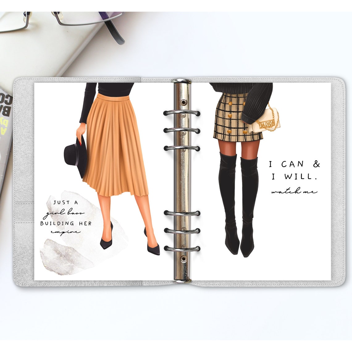 Planner Girl Collection: Printable Dashboard Set Printable Planner ...