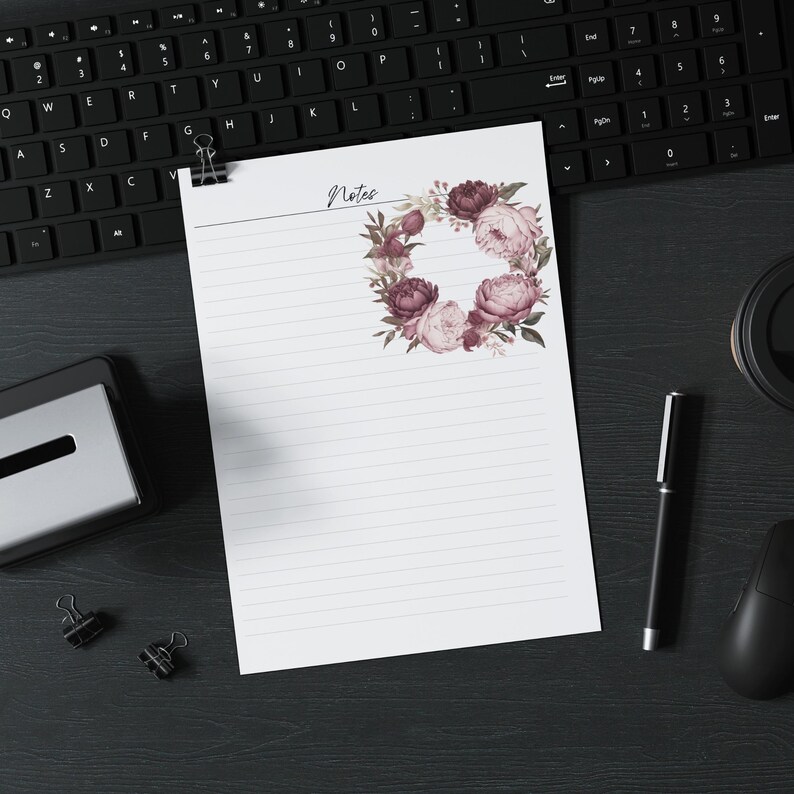 Lined Note Paper: Elegant and Practical Note-taking for Any Occasion ...