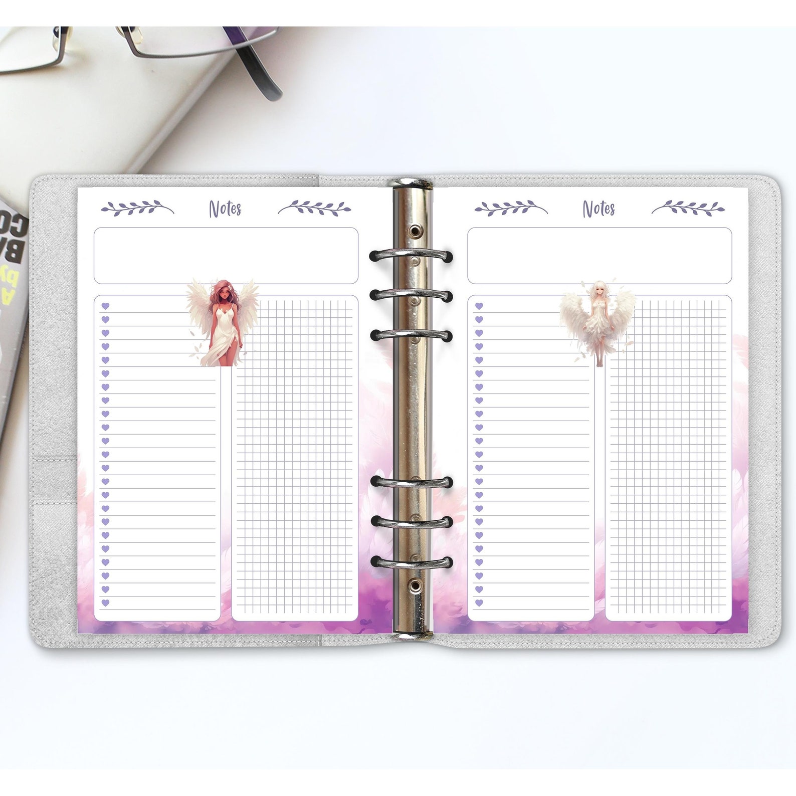 Anime-inspired Printable Planner Note Page & To-do List Template ...
