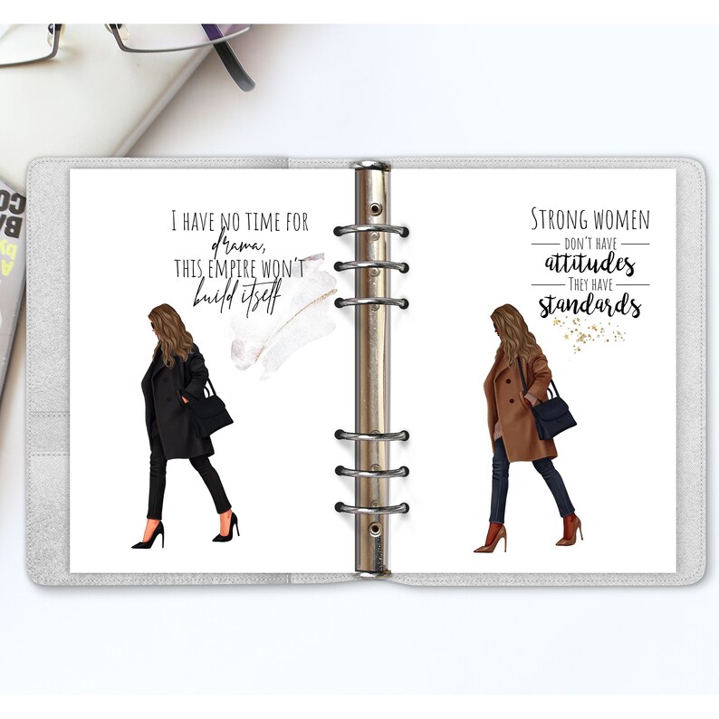 Planner Girl Collection: Printable Dashboard Set Printable Planner ...