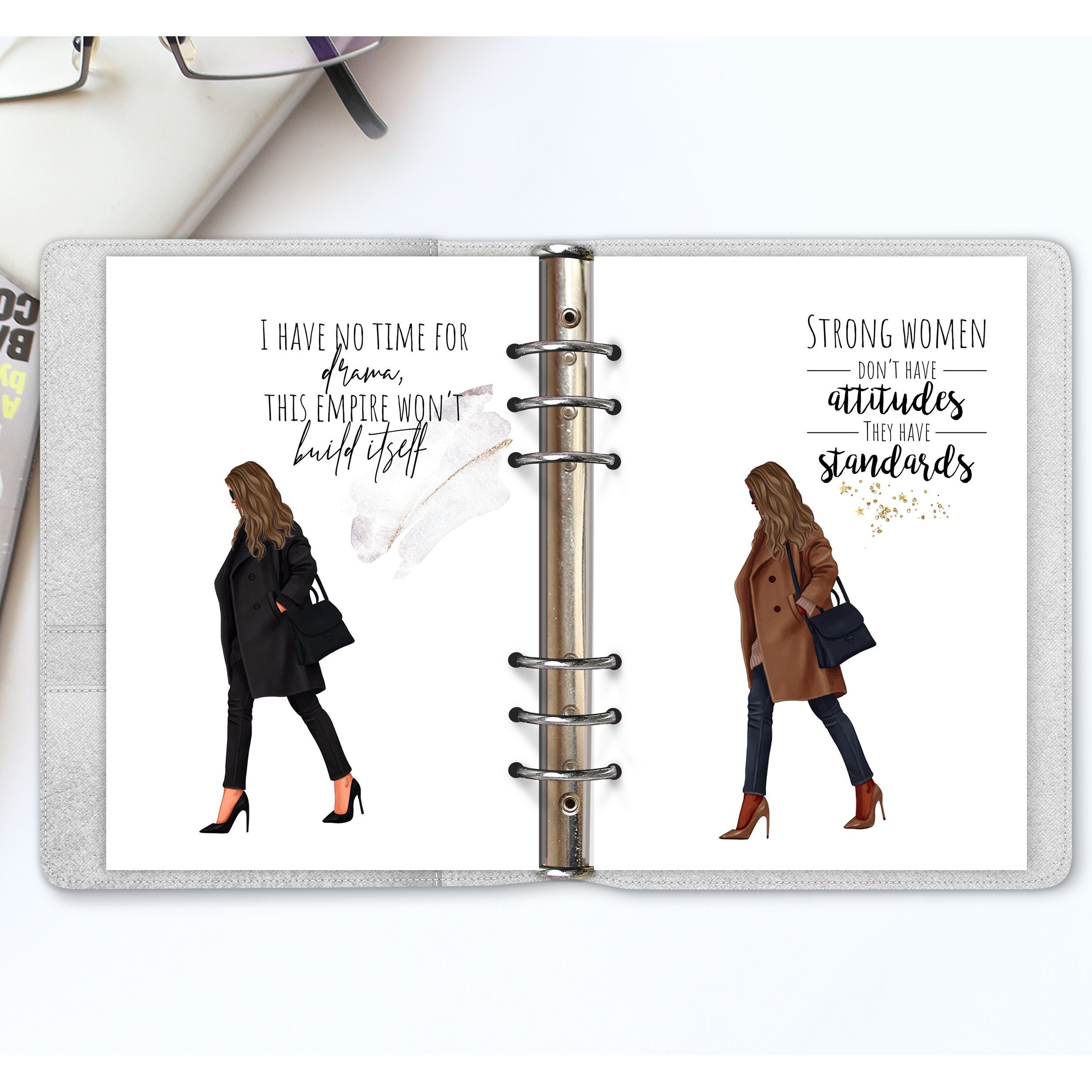 Planner Girl Collection: Printable Dashboard Set Printable Planner ...
