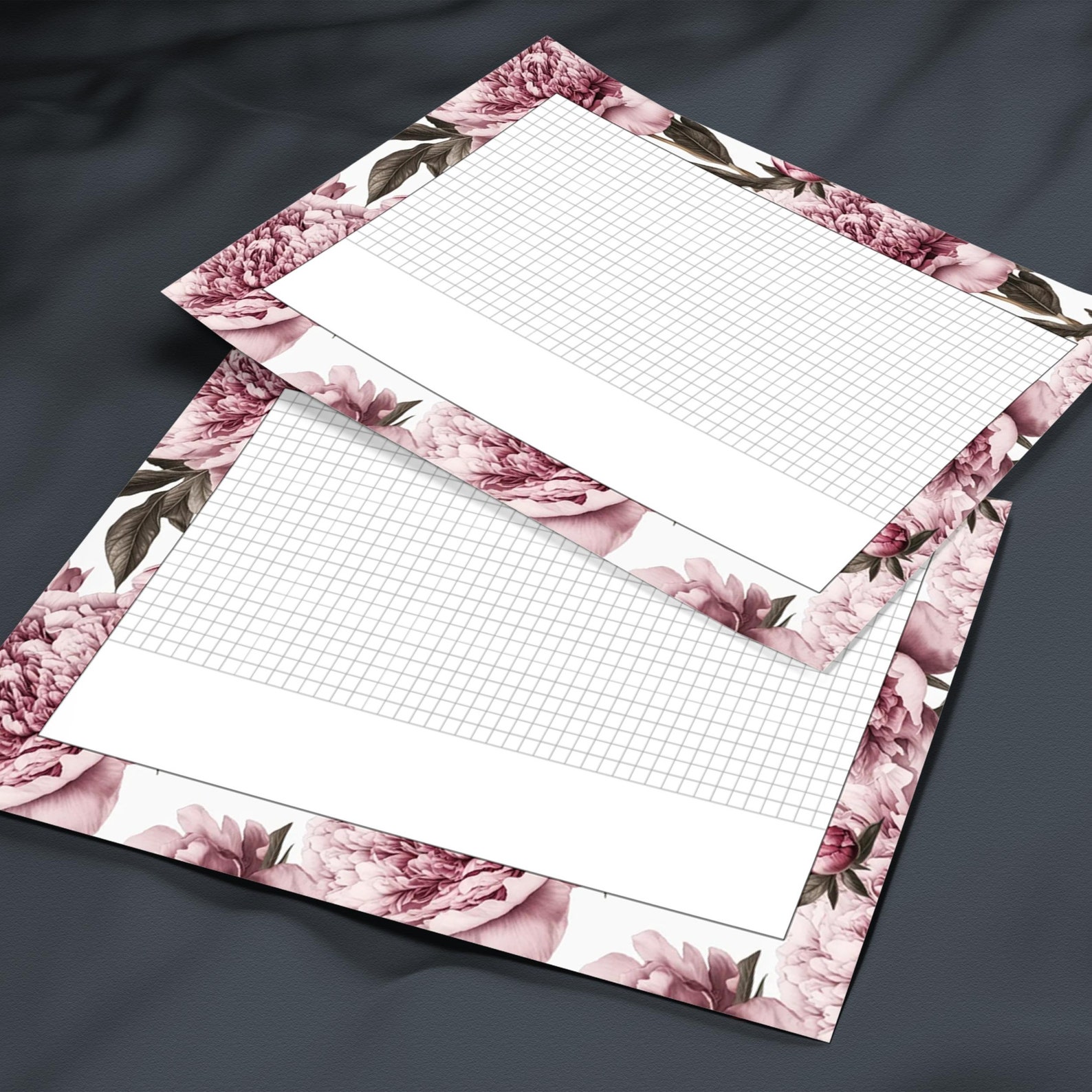 Graph Notes Lists: Best for Note-taking Printable Notes Page Decorative ...