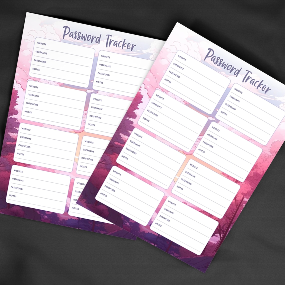 Password Tracker & Organizer Never Forget Your Passwords Again ...