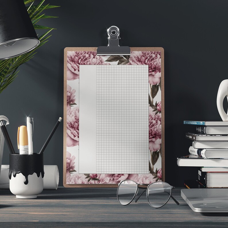 Graph Notes Lists: Best for Note-taking Printable Notes Page Decorative ...