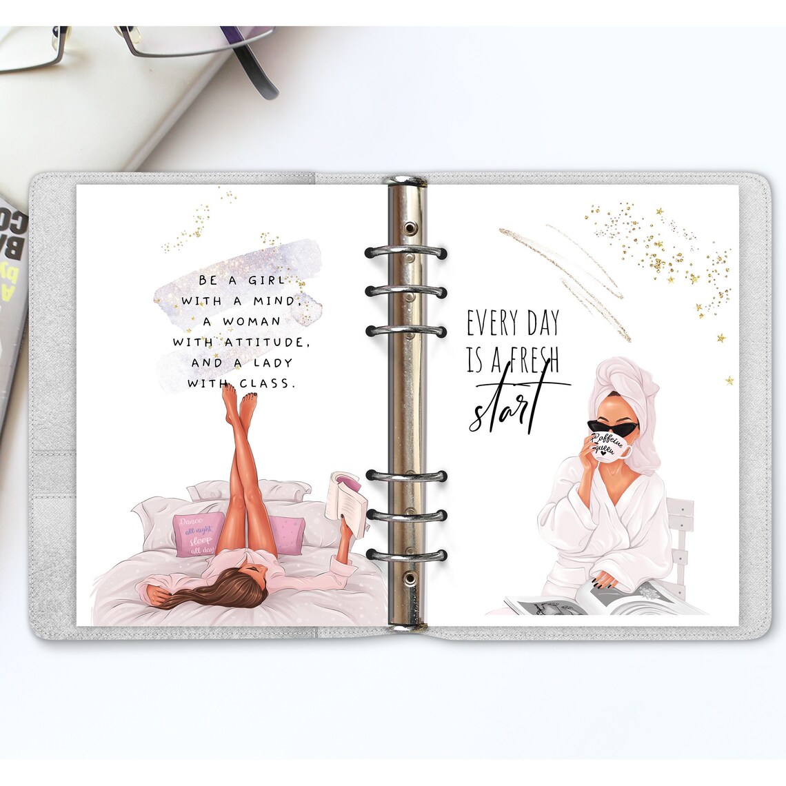 Planner Girl Collection: Printable Dashboard Set Printable Planner ...