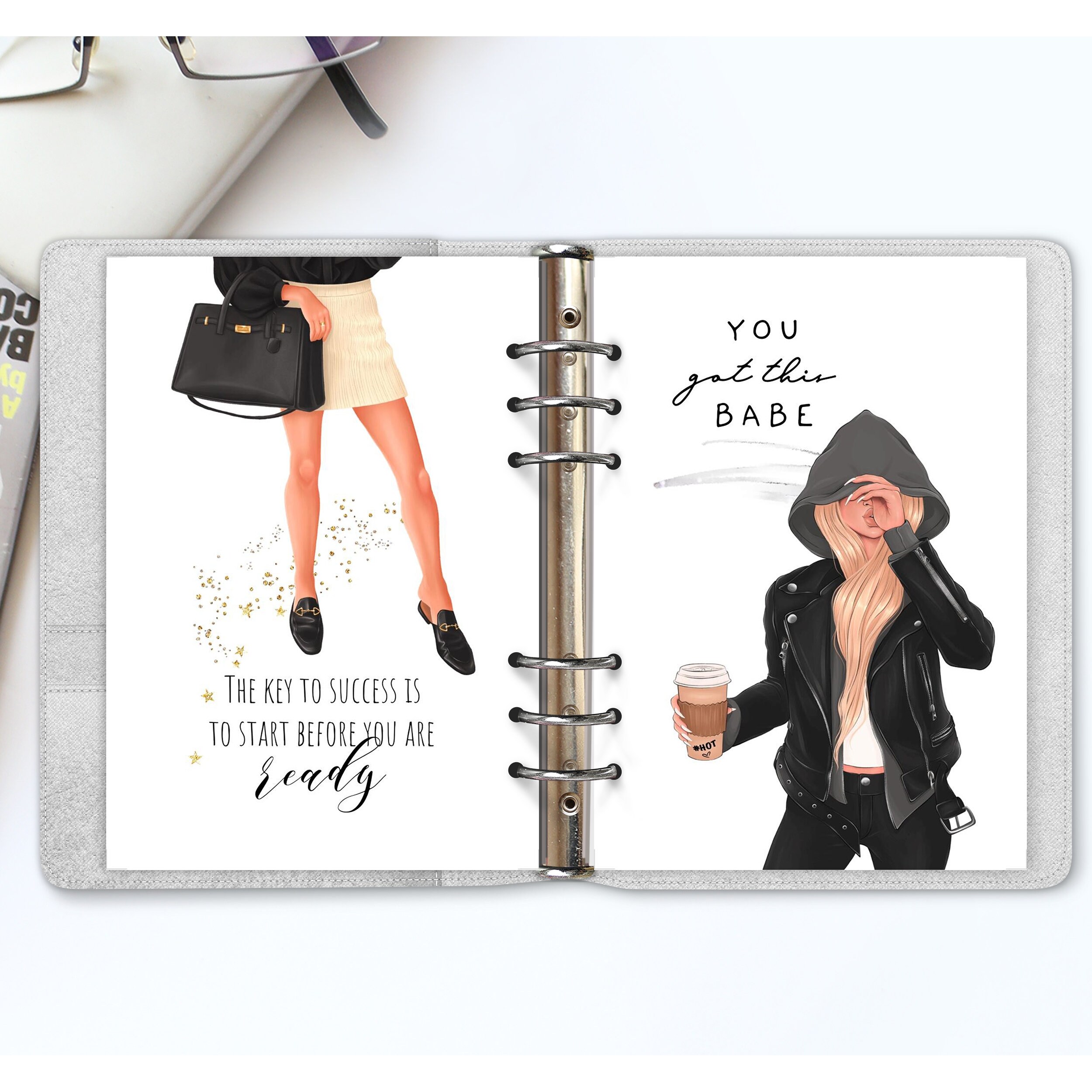 Planner Girl Collection: Printable Dashboard Set Printable Planner ...