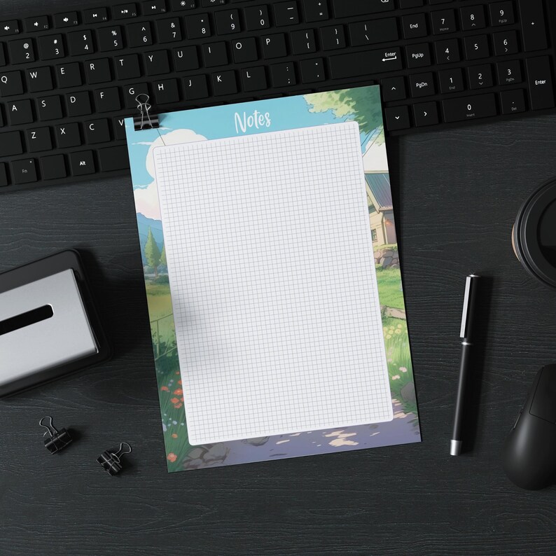 Anime-inspired Note Taking Template: Elegant and Functional Printable ...