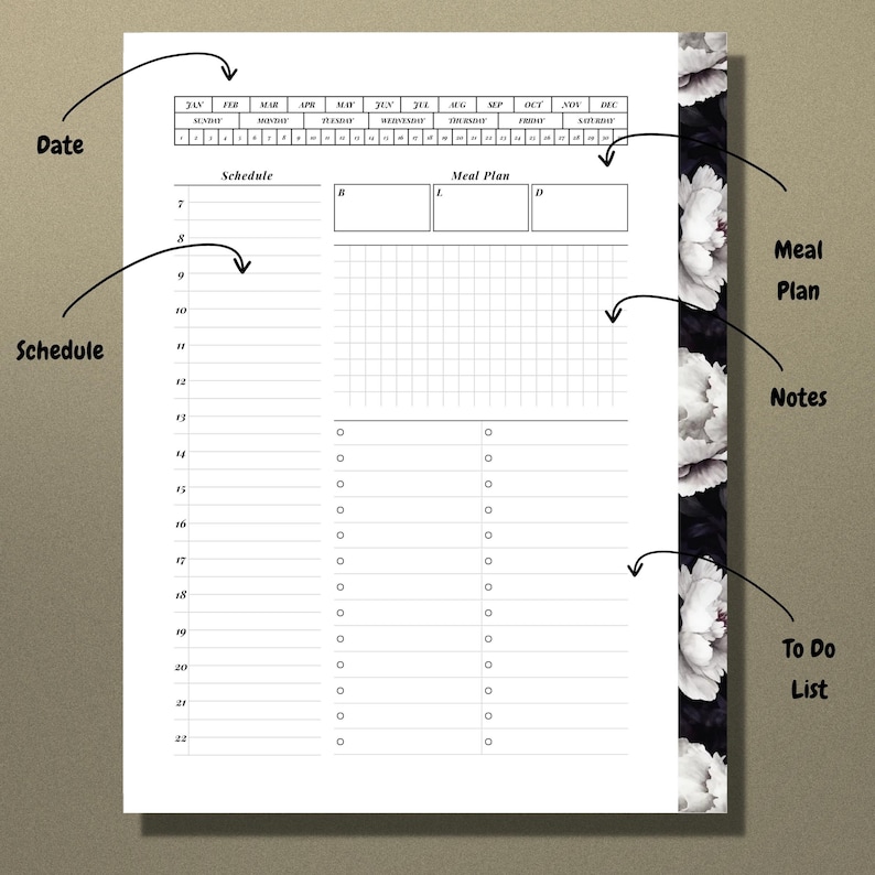 Plan Your Day Hour-by-hour With Our Hourly Daily Planner Printable ...