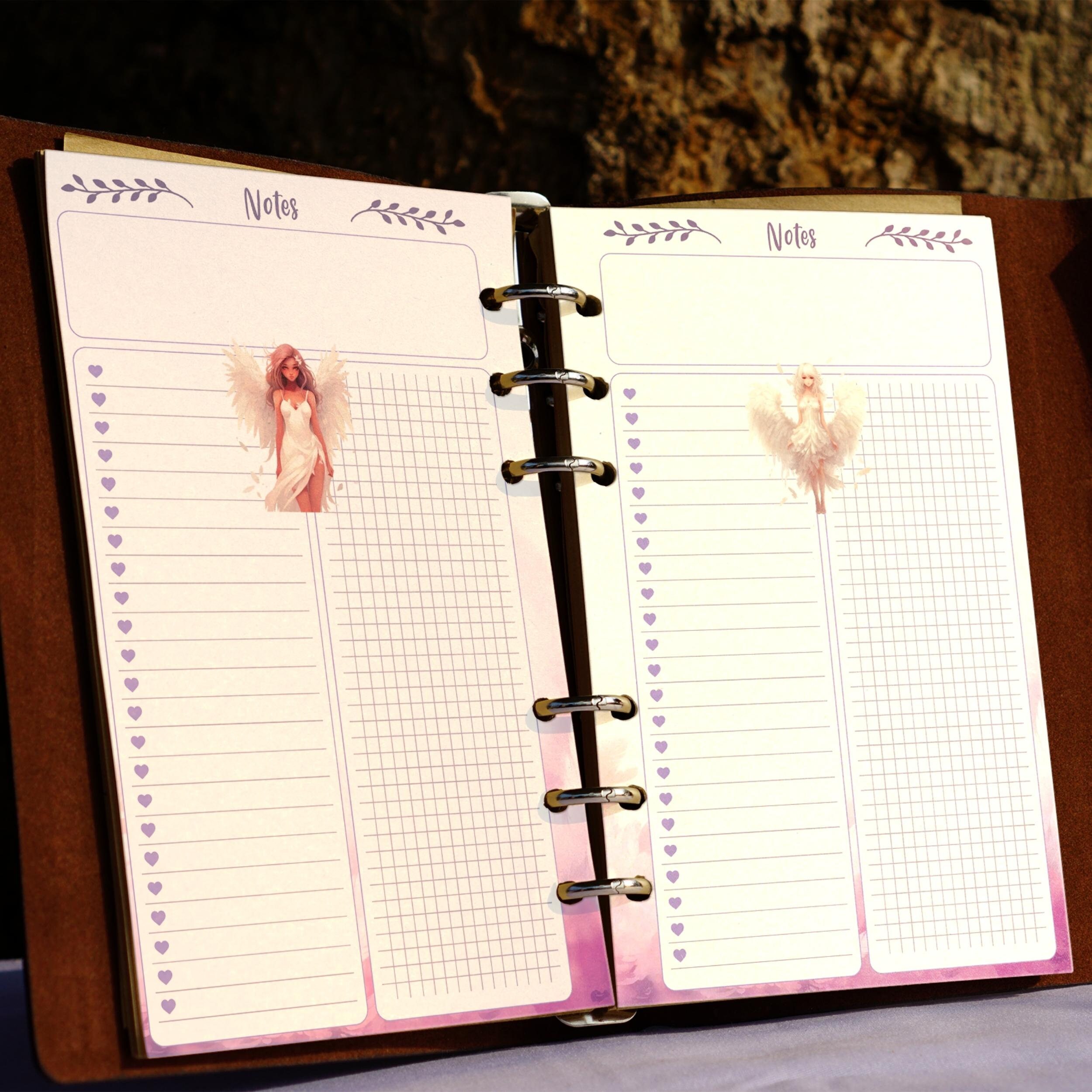 Anime-inspired Printable Planner Note Page & To-do List Template ...