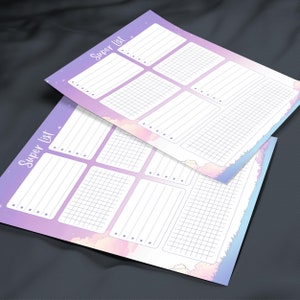 Anime-inspired Super List for Productivity: Printable To-do List ...