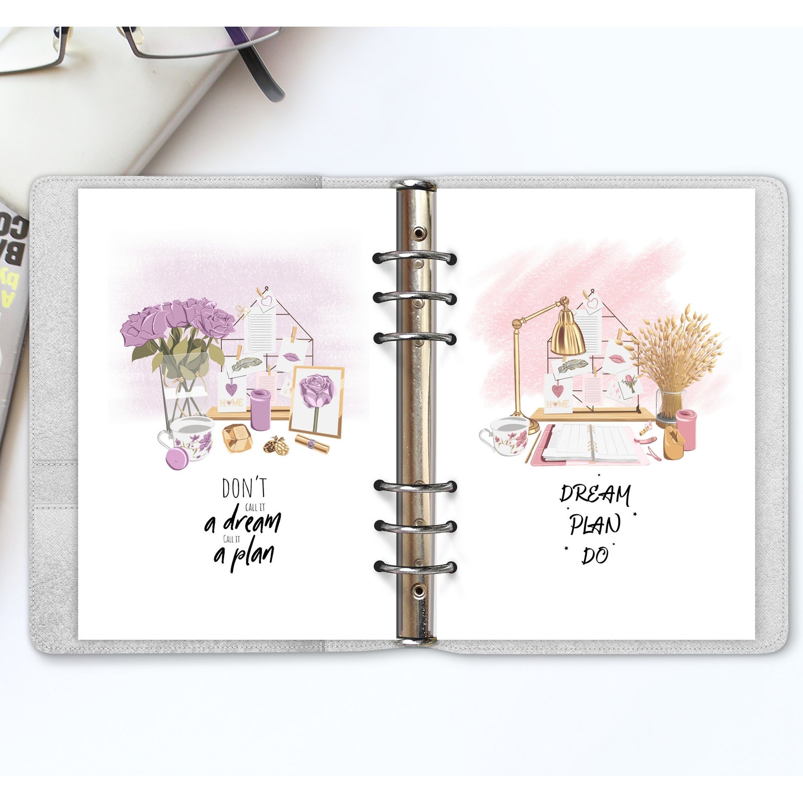 Planner Girl Collection: Printable Dashboard Set Printable Planner ...