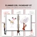 Planner Girl Collection: Printable Dashboard Set Printable - Etsy