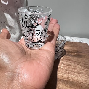 Ghost Shot Glasses | Spooky Shot Glass | Party Favors | Customized Shot ...