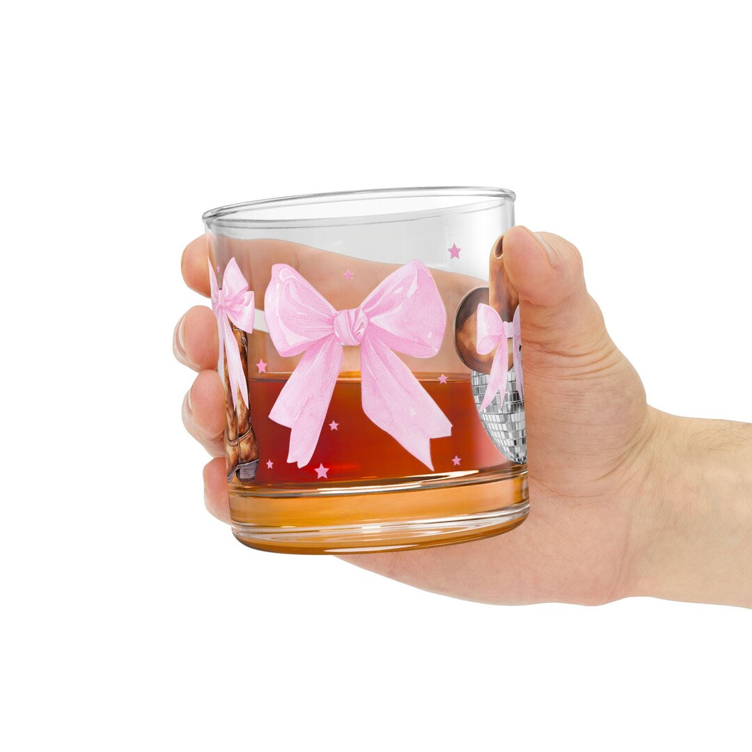 Cowgirl Coquette Whiskey Glass Whiskey Glass for Her Gift for Friend ...