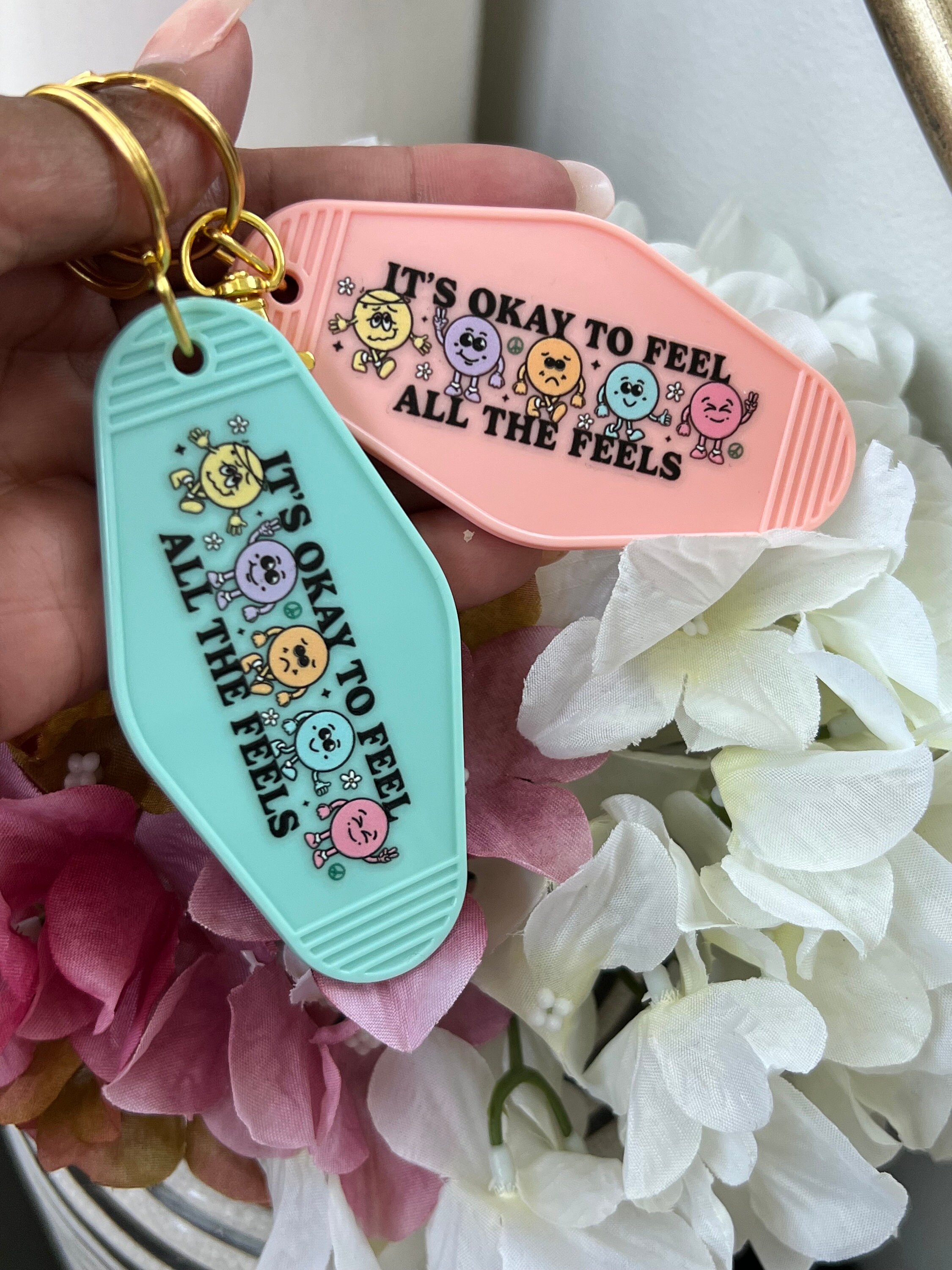 Motel Keychain | Retro Hotel Keychain | Car Keys | House Keys | Cute ...