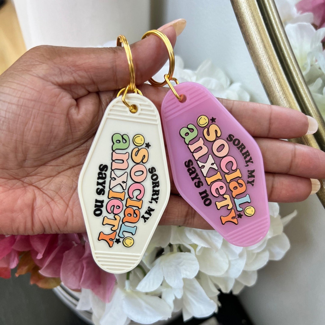 Motel Keychain | Retro Motel | Cute Keychains | Funny Keychain | Gift ...