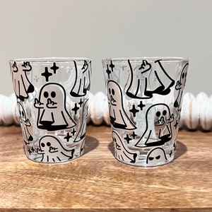 Ghost Shot Glasses | Spooky Shot Glass | Party Favors | Customized Shot ...