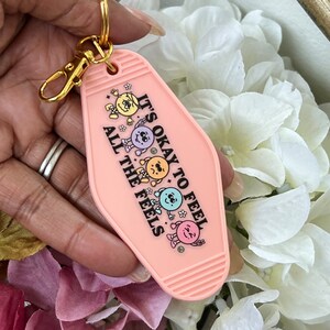 Motel Keychain | Retro Hotel Keychain | Car Keys | House Keys | Cute ...