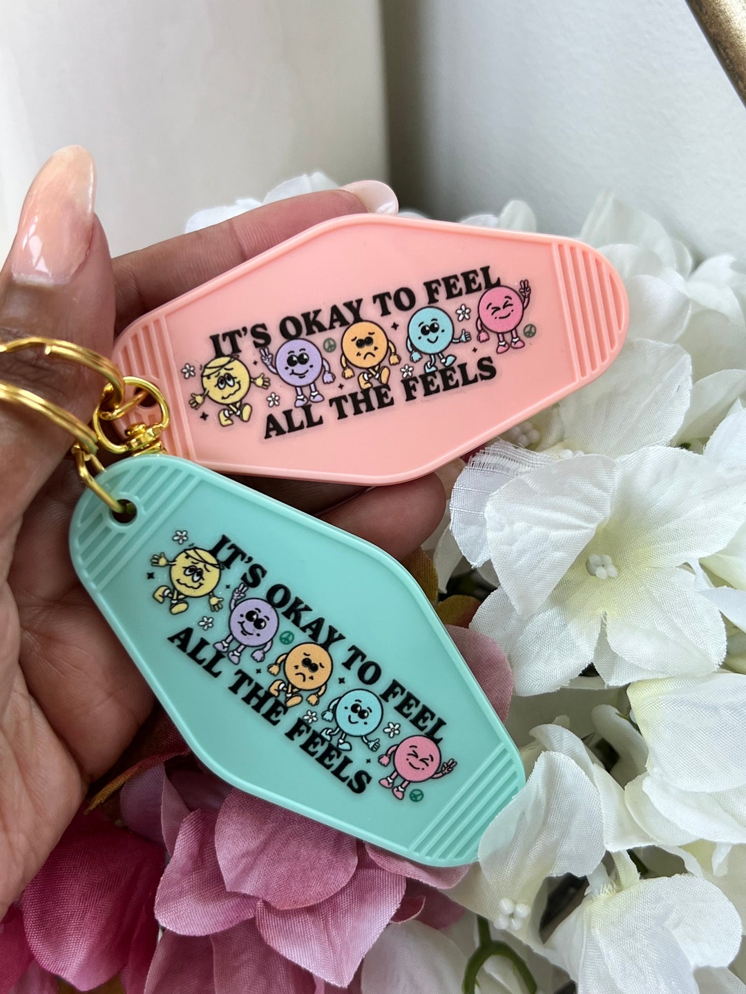 Motel Keychain | Retro Hotel Keychain | Car Keys | House Keys | Cute ...