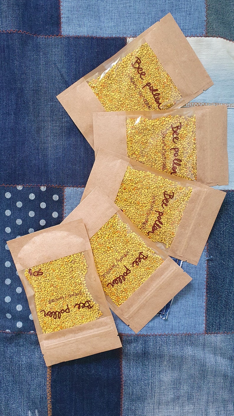 100% Raw Bee Pollen Granules Superfood - Etsy