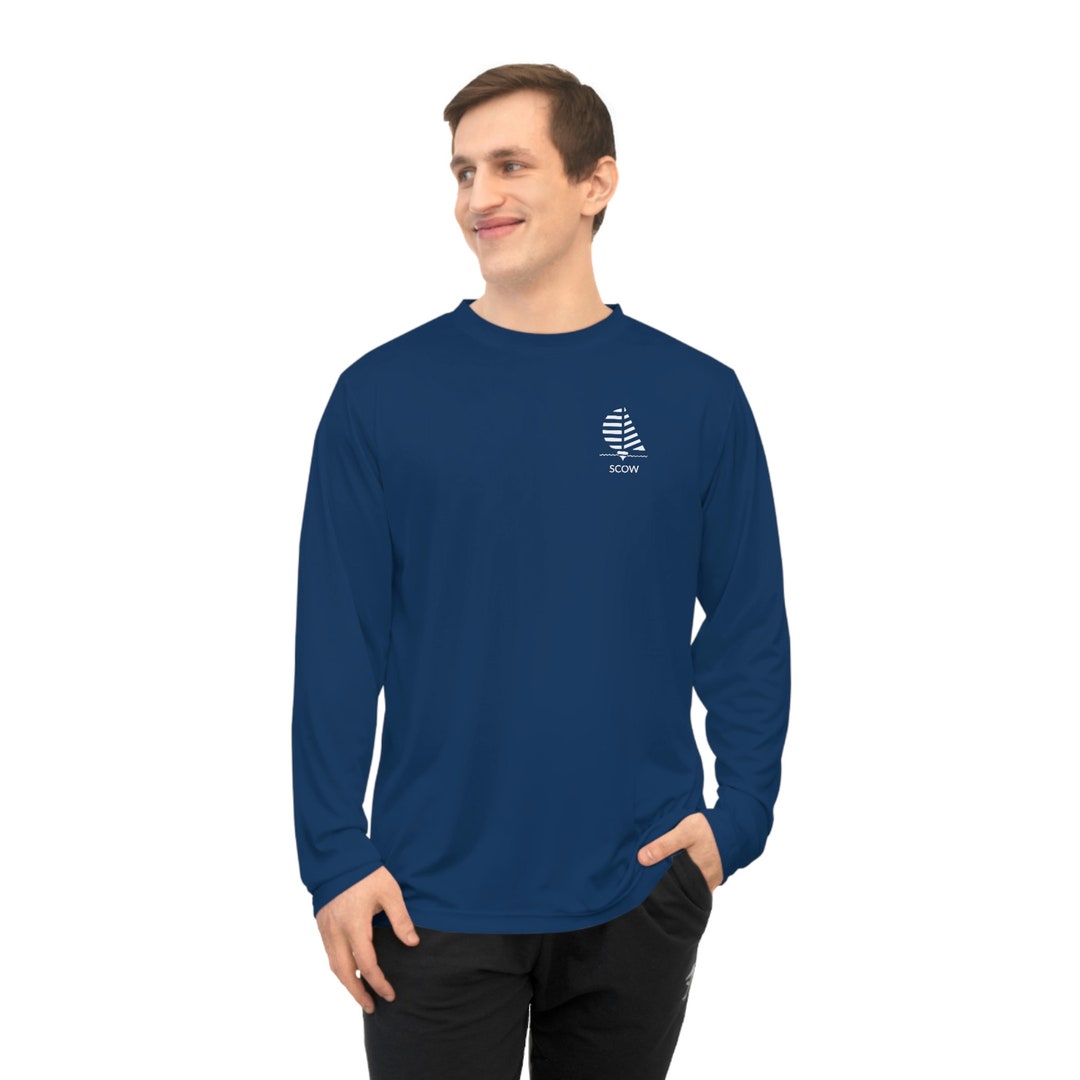 SCOW PERFORMANCE SHIRT (square Logo): Long Sleeve Tech Shirt - Etsy