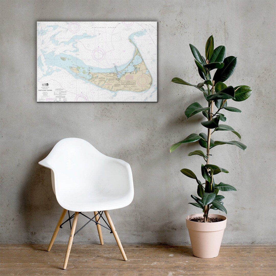 Nantucket Nautical Charts: Canvas, Posters, Nautical Art, Maps, Sailing ...
