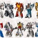 Transformers Print Set of 12, Digital Download,wall Art Poster Print ...