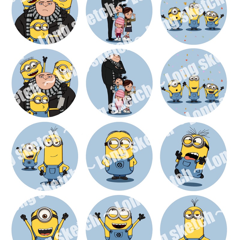 Minion Cake Topper - Etsy