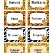 Editable Bin Labels, Jungle Safari Classroom Labels, Classroom Decor ...