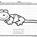 Reptiles and Amphibians Coloring Pages, Color and Trace the Word ...