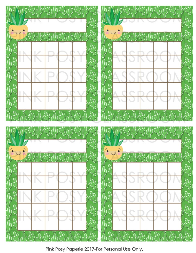 Editable Reward Charts, Cactus Reward Charts, Classroom Decorations ...