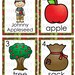 Johnny Appleseed Vocabulary Cards, Johnny Appleseed Printable, Autumn ...