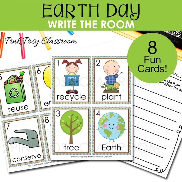 Earth Day Printable - Etsy