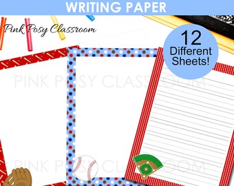 Woodland Animals Writing Paper, Woodland Stationery, Printable Paper ...