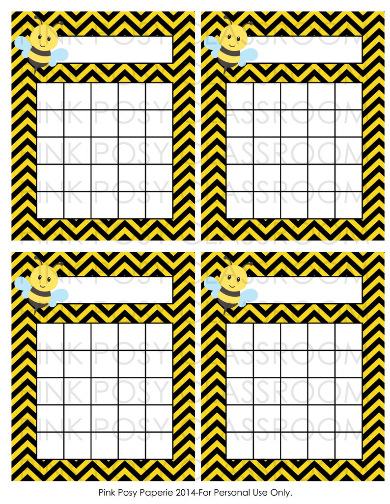 Editable Reward Charts, Bee Reward Charts, Classroom Decorations ...