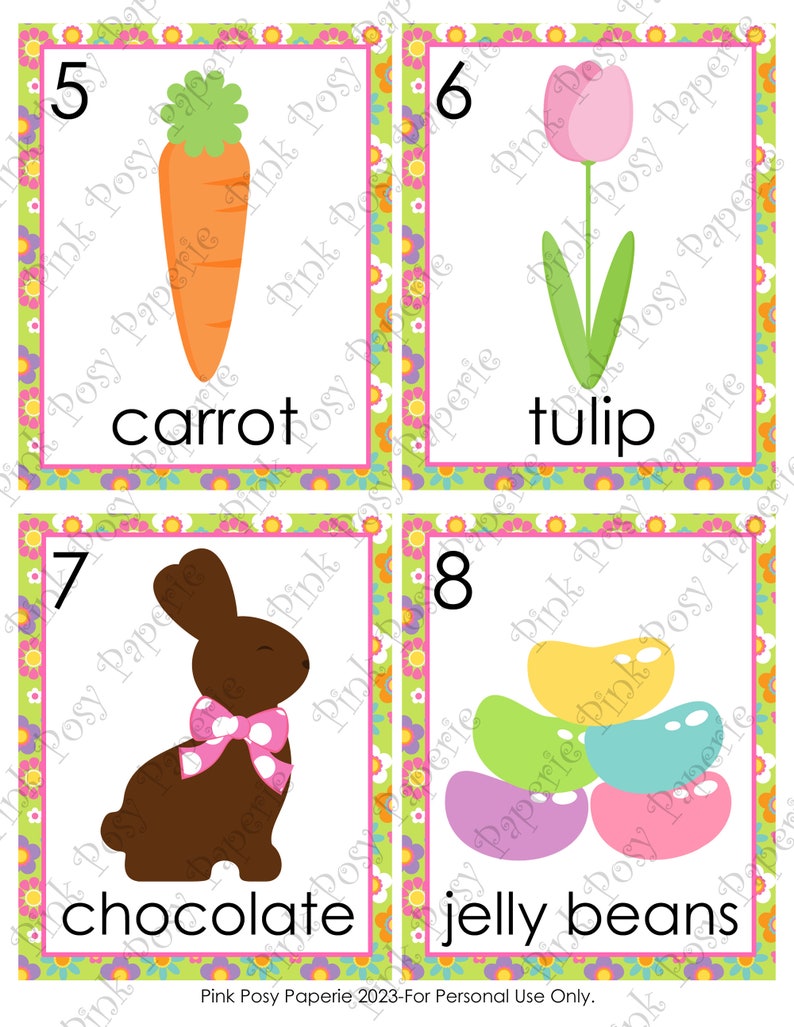 Easter Vocabulary Cards, Easter Write the Room, Literacy Center ...
